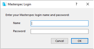 MasterKey for ArchiCAD - Enable MasterKey - Masterspec